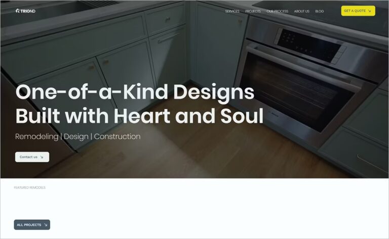 30 Best General Contractor Websites [2026 Edition] | Comrade Digital ...